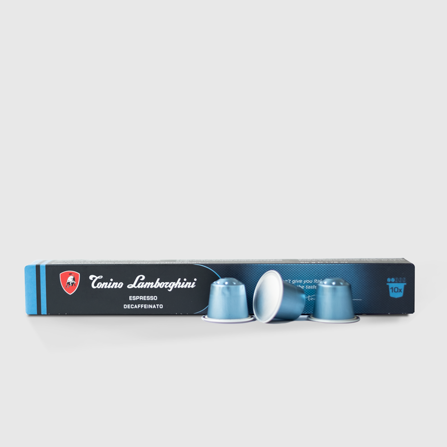 Tonino Lamborghini Decaf Nespresso Compatible Capsules | Doppio Coffee ...