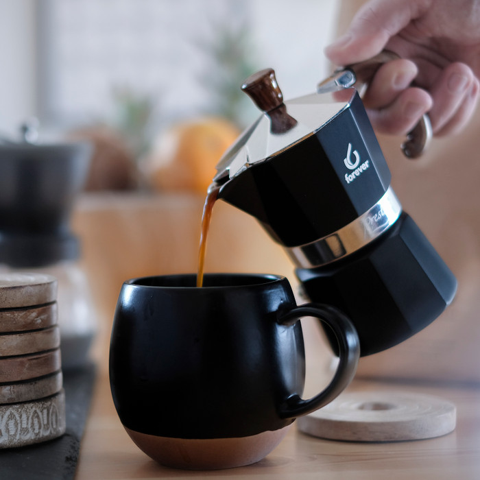 3 Cup Miss Moka Prestige Radica at Doppio Coffee Ltd.