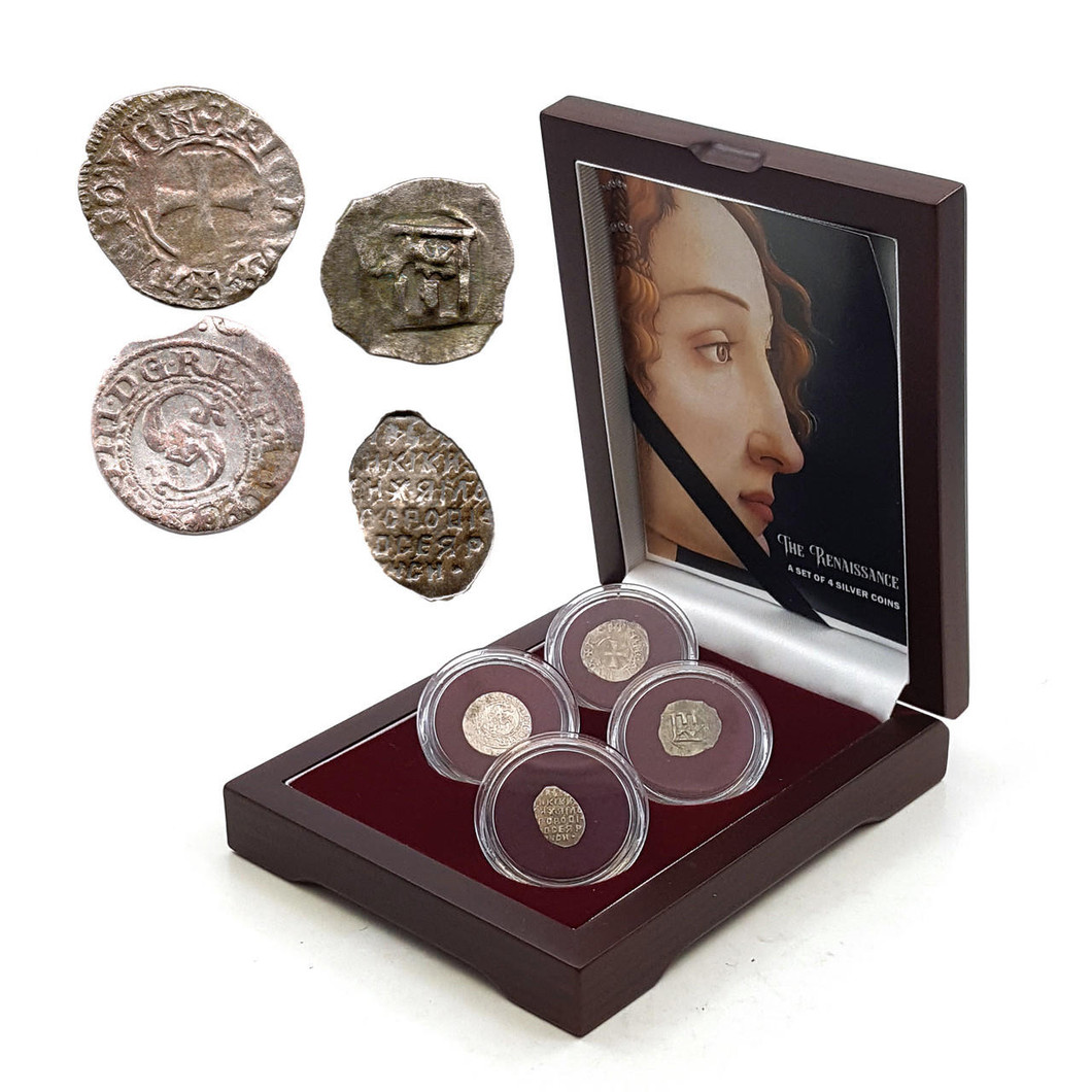 The Renaissance: Four Silver Coins (boxed set)