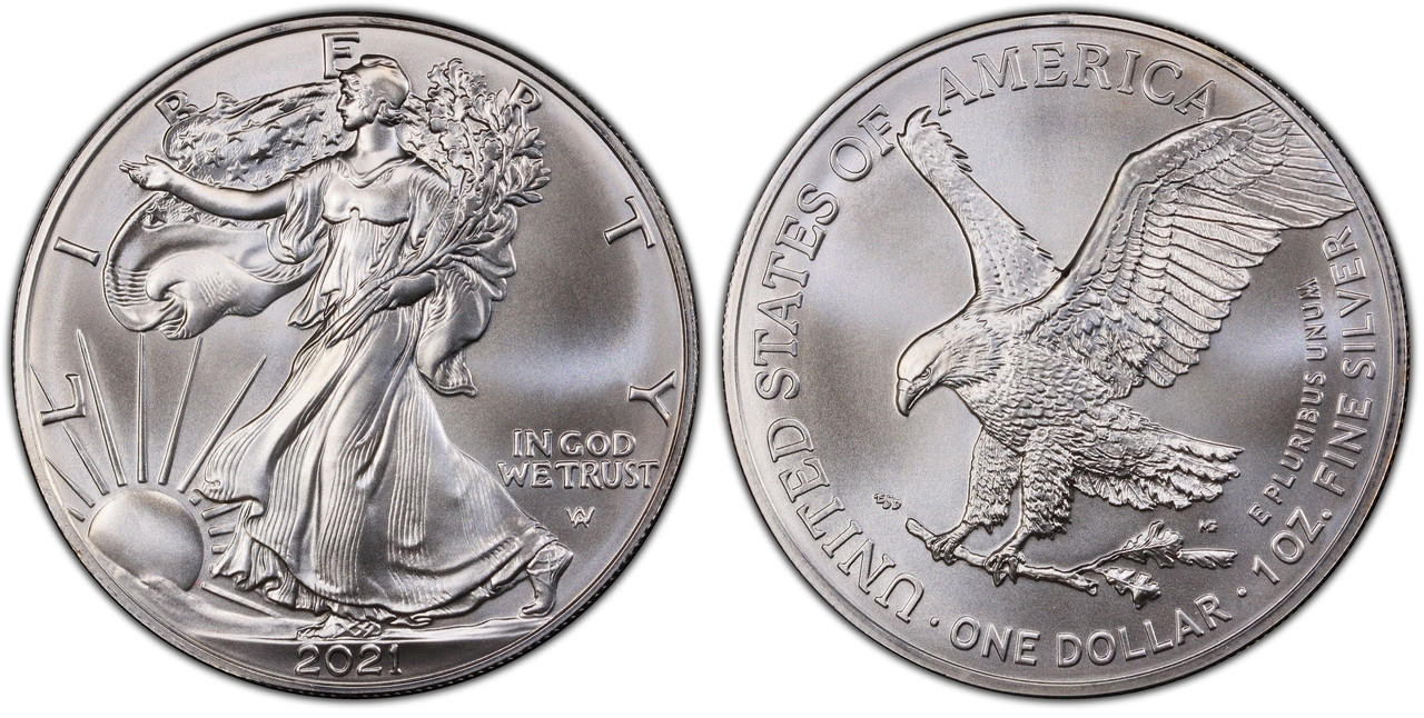 2021 Silver Eagle Brilliant Uncirculated (Type 2)