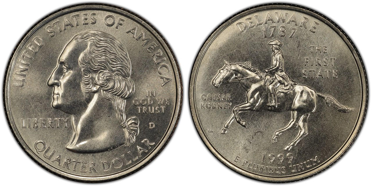 Buy 1999-D Delaware State Quarter BU Online