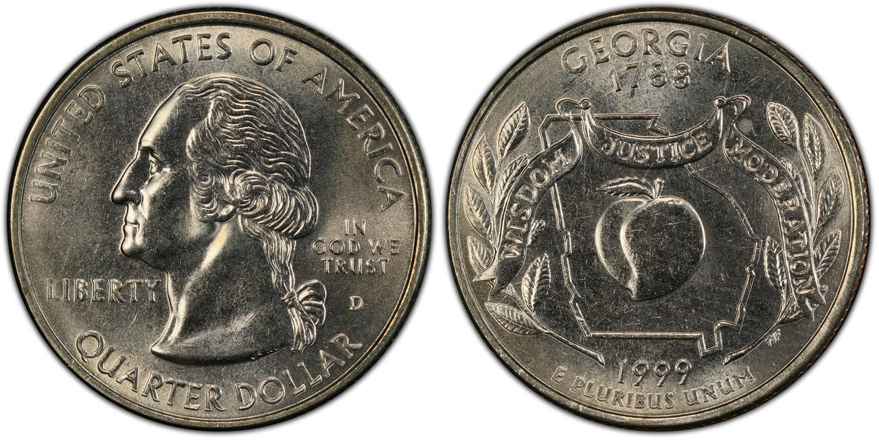 Buy 1999-D Georgia State Quarter BU Online