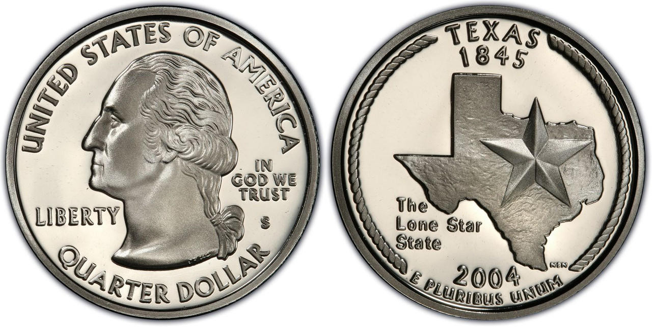 Buy 2004-S Texas State Quarter Choice Proof Online