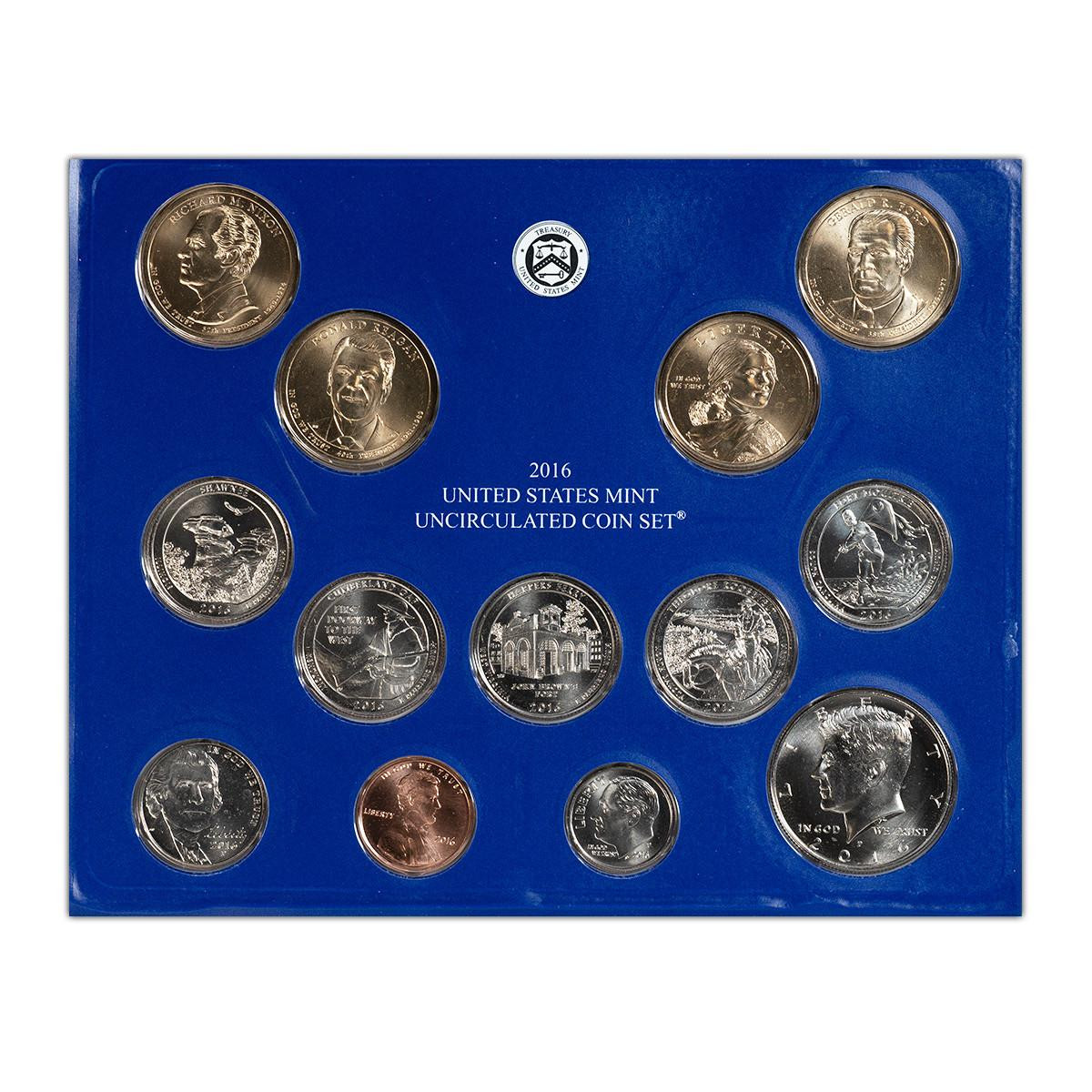 Buy 2016 U.S. Mint Set | Bullion Shark Authorized Rare Coin Dealer