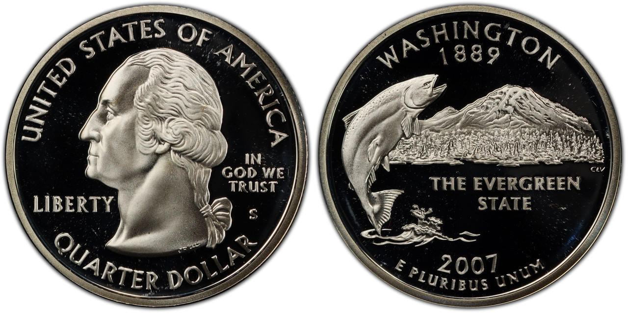 90% Silver Washington Quarter Circulated - Roll of 40 - Bullion Shark