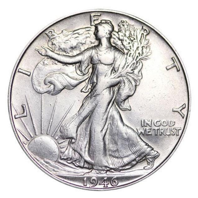 BU Walking Liberty Half Dollar- Brilliant Uncirculated Online