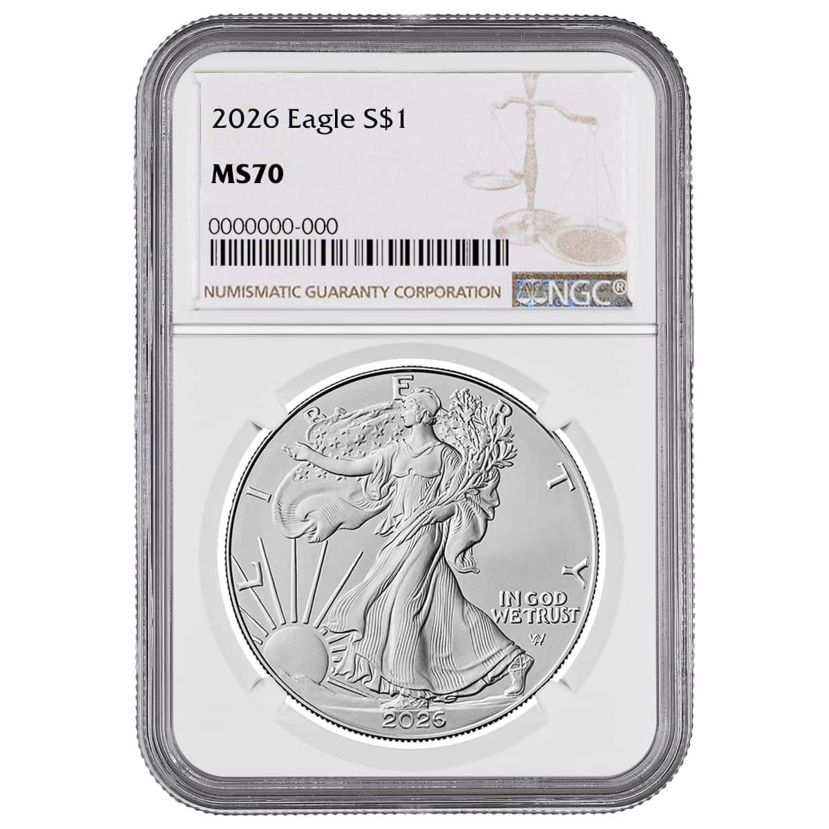 2026 American Silver Eagles for Sale - Bullion Shark