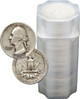 90% Silver Washington Quarter Circulated - Roll of 40 - Bullion Shark