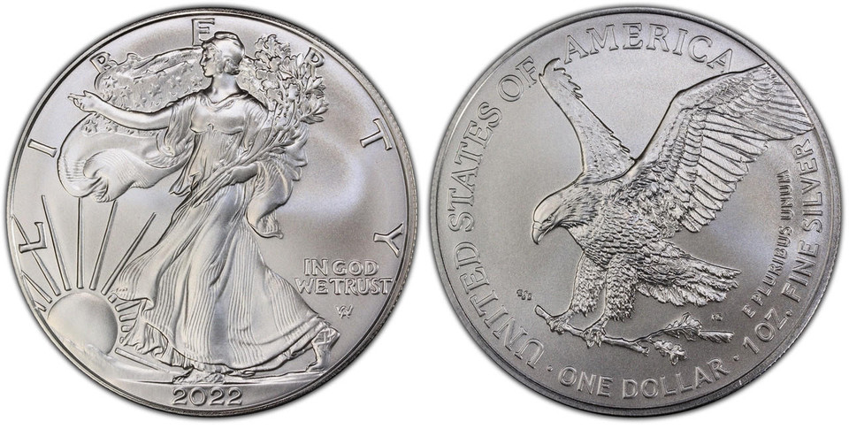 Buy 1986-2020 Complete Silver Eagle Set Brilliant Uncirculated - Dansco ...