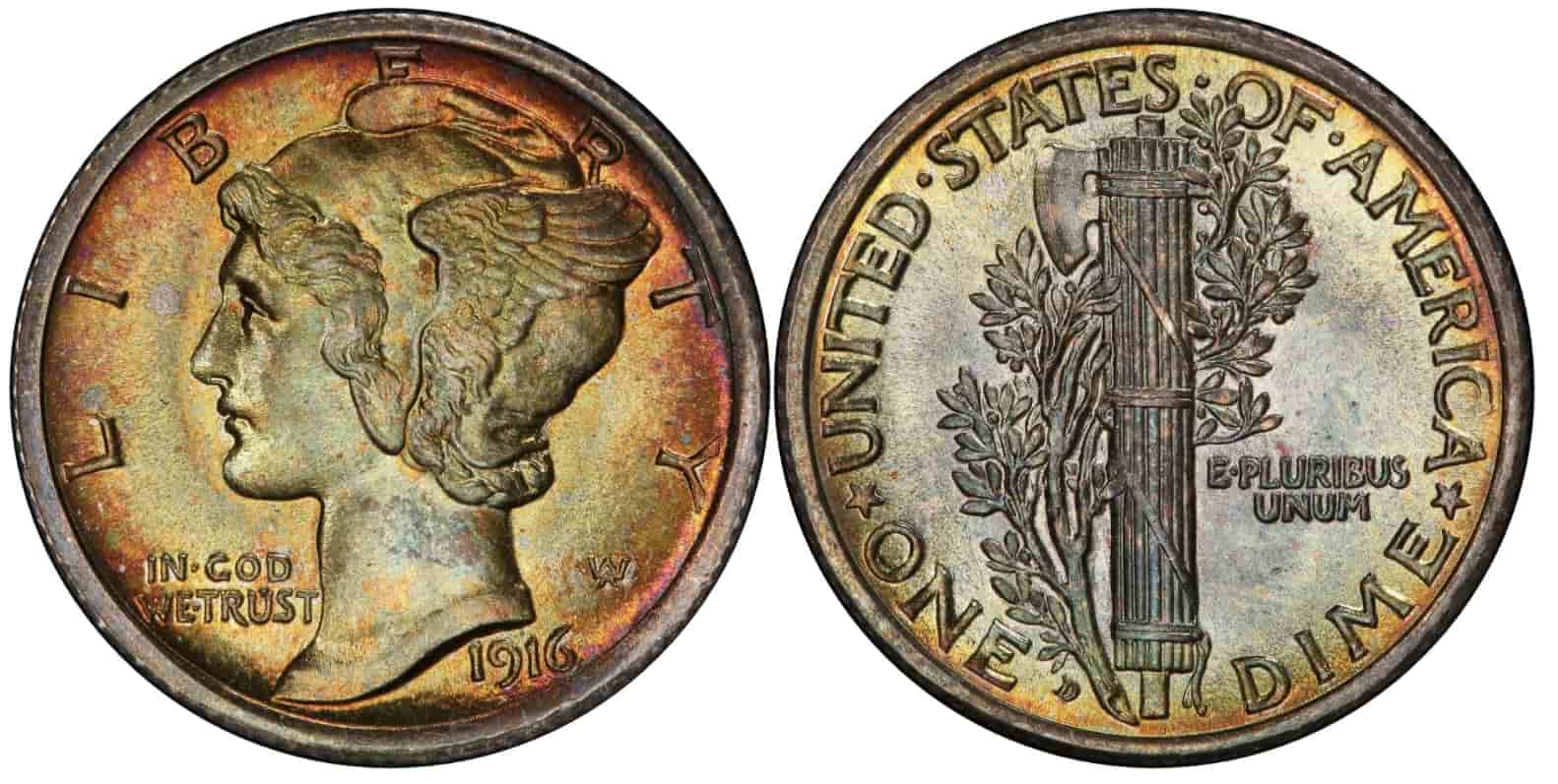 Mercury Dime Value Guide - Bullion Shark