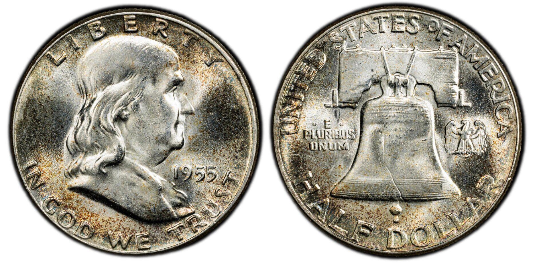 1955 “Bugs Bunny” Franklin Half and Other Franklin Errors - Bullion Shark
