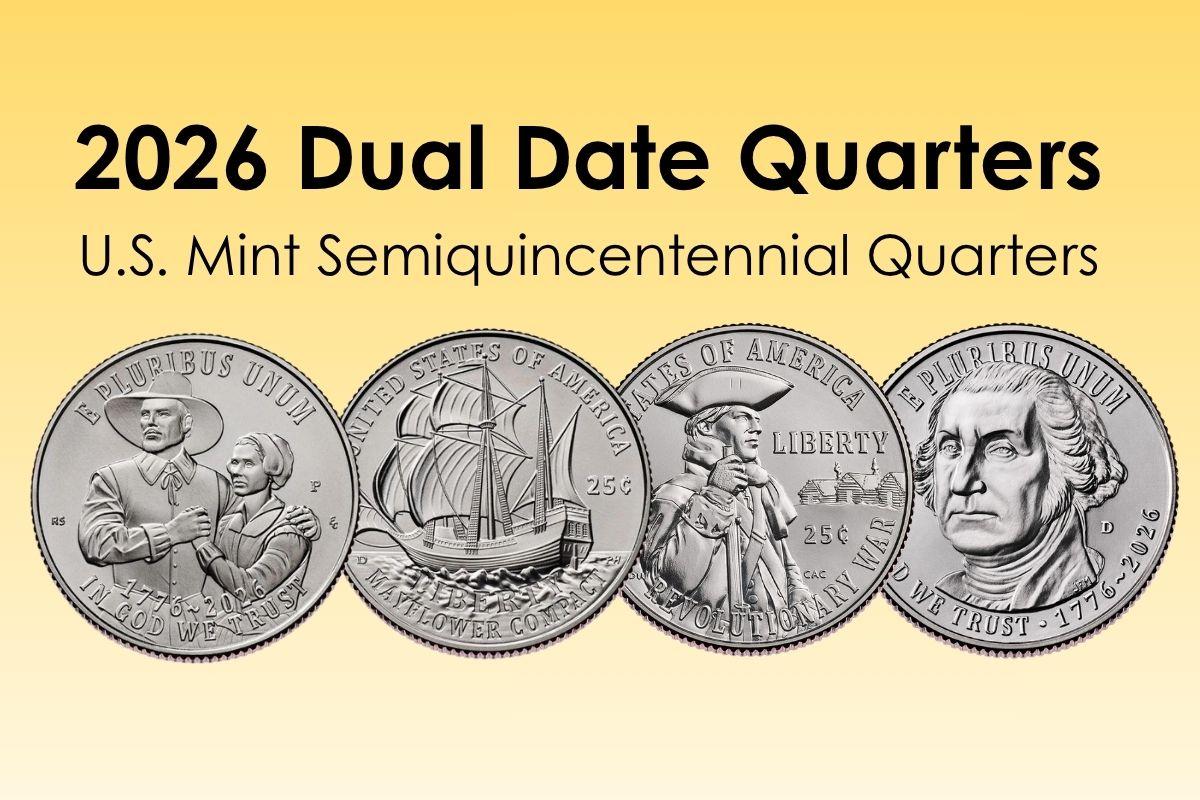 2026 Quarters: U.S. Mint Semiquincentennial Quarters - Bullion Shark
