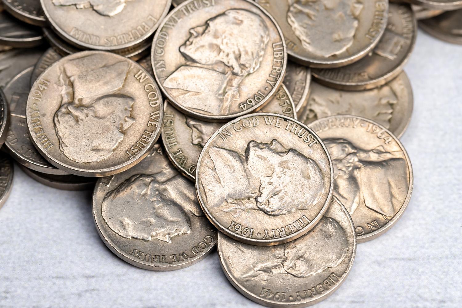 Coins Made Of Nickel