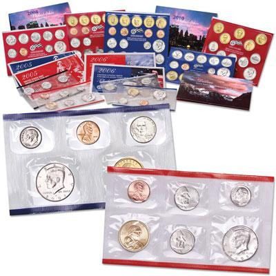 2005-2010 Satin Finish Mint Set Collection
