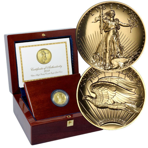 2009 $20 Ultra High Relief Double Eagle Gold Coin (1oz)