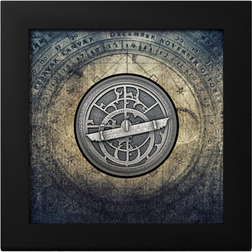 2023 Cook Islands Historic Instruments: Astrolabe HR 2 oz Silver Coin ...