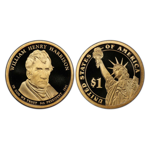 Buy 2009-S William Henry Harrison Presidential Dollar - Proof online.