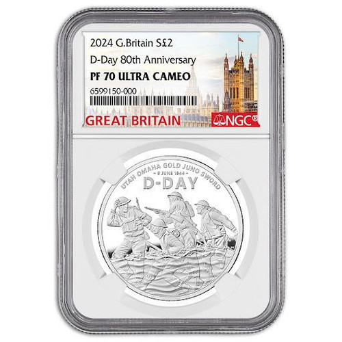 Buy 2024 Silver D-Day Anniversary Online - Silver D-Day Coin