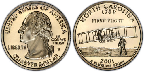 Buy 2001-S North Carolina State Quarter Choice Proof Online