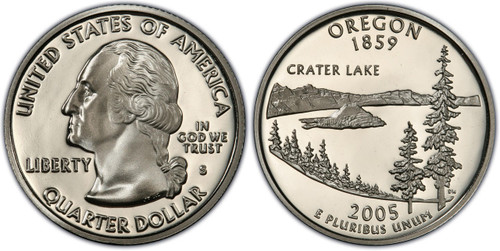 Buy 2005-S Oregon State Quarter Choice Proof Online