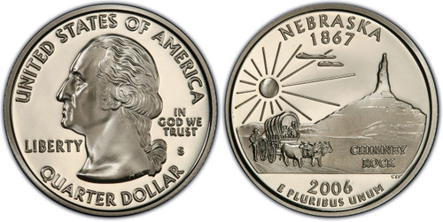 Buy 2006-S Nebraska State Quarter Choice Proof Online