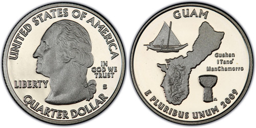 Buy 2009-S Guam State Quarter Choice Proof 90% Silver Online