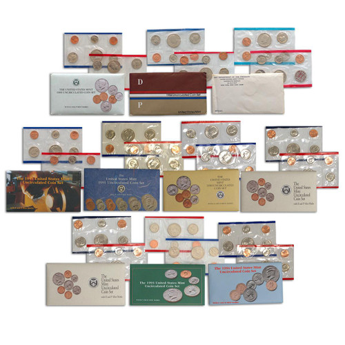 The Ultimate Mint Set Collection - 10 Sets