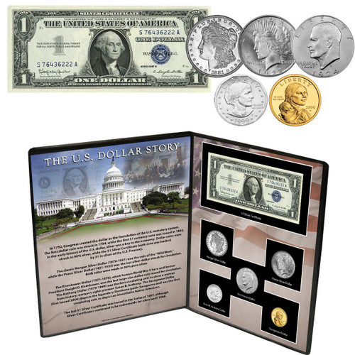 Buy The U.S. Dollar Story - 6 pc Coin & Currency Collection Online