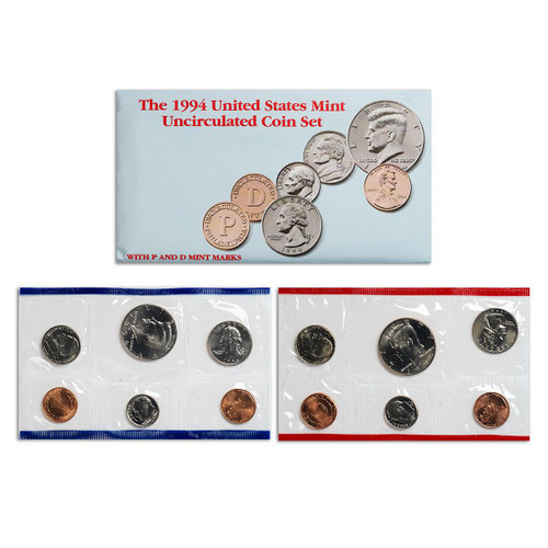 Buy 1994 U.S. Mint Set | Bullion Shark Authorized Rare Coin Dealer