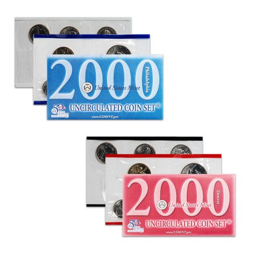 2000 Mint Set | Coin Sets | Circulating Sets | US Mint Catalog