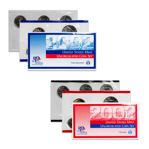 Buy 2002 U.S. Mint Set | Bullion Shark Authorized Rare Coin Dealer