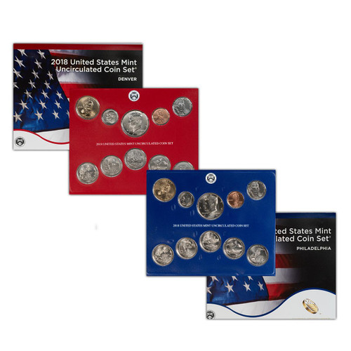 Buy 2018 U.S. Mint Set | Bullion Shark Authorized Rare Coin Dealer
