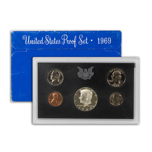 1969 U.S. Proof Set - Bullion Shark Rare Coin Dealer