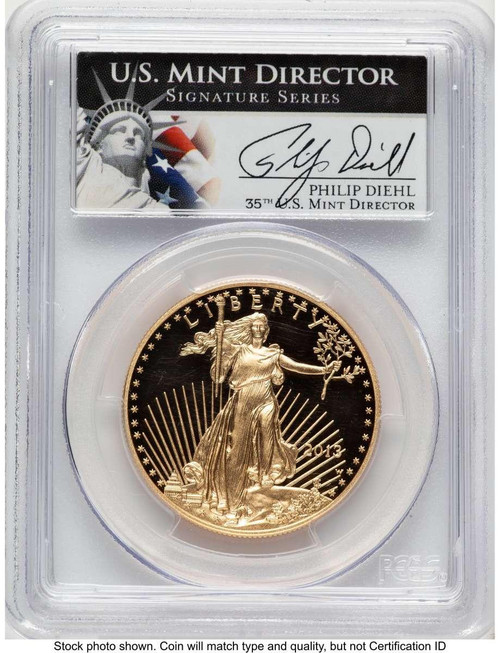 2013-W $50 Proof Modern Bullion Coin PCGS PR70 One-Ounce Gold American ...