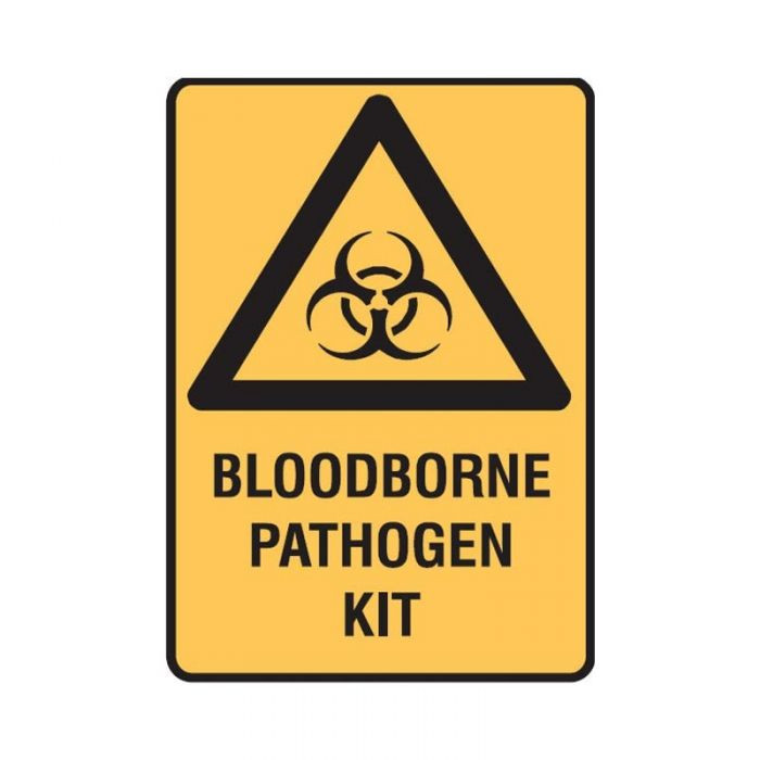 Bloodborne Pathogen Kit - Caution Signs - Express Safety