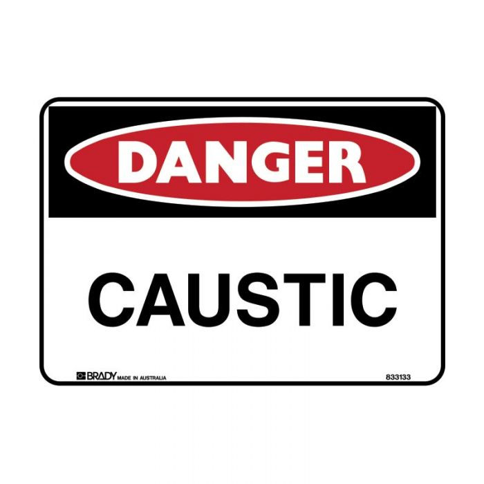 Caustic - Danger Signs - Express Safety