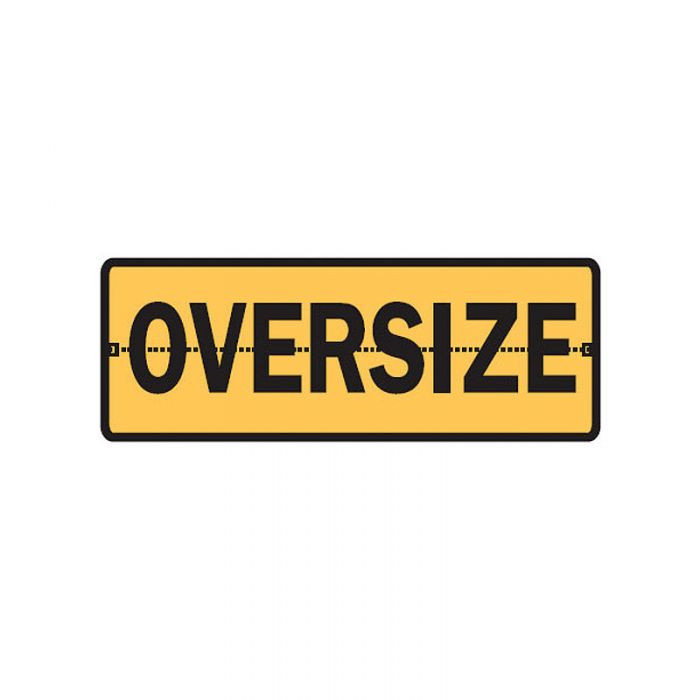Oversize Hinged Vehicle Signs - Part No. 847193 - Express Safety