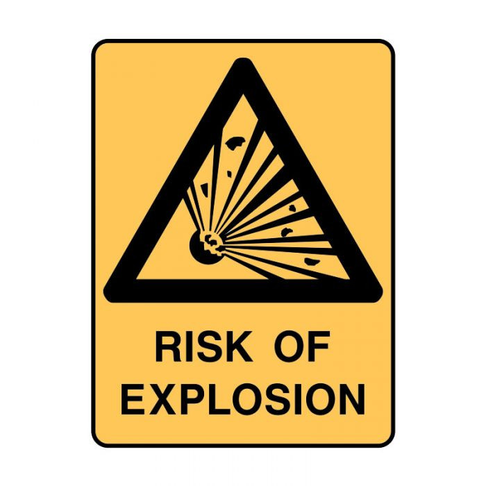 Risk Of Explosion - Caution Signs - Express Safety