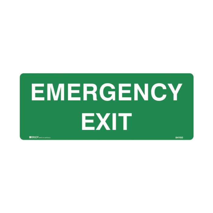 Emergency Exit - first aid Signs - Express Safety