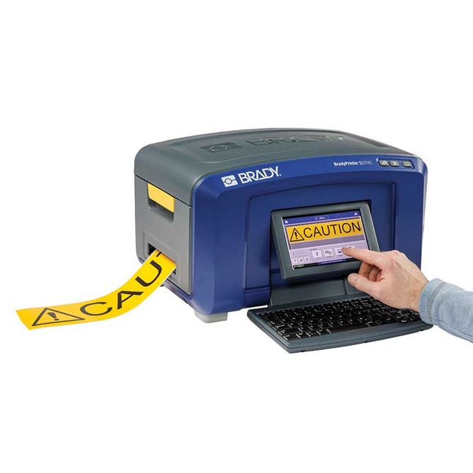 Brady S3700 Multicolour Cut Sign Label Printer, Express Safety & Label ...