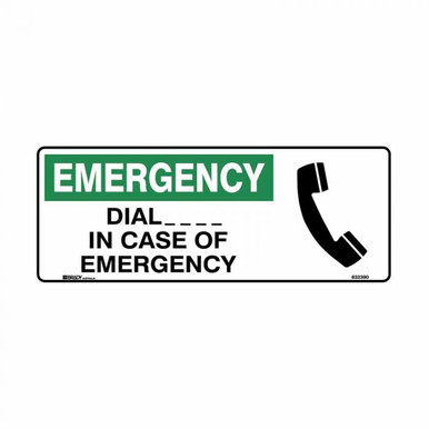 Dial - first aid Signs - Express Safety