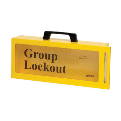 Metal Wall Lock Box Holds 8 to 10 Locks - Lock Boxes