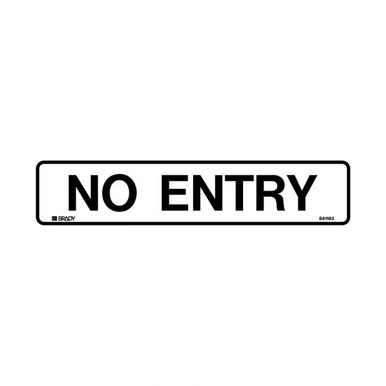 No Entry - Door Signs 841183 - Express Safety