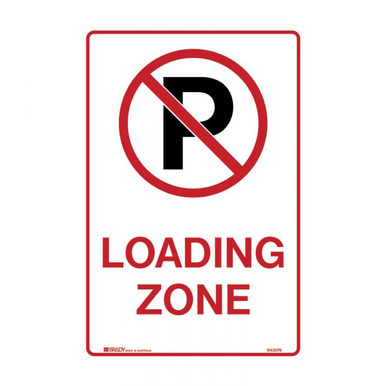 No Parking Picto Loading Zone - Parking Signs - Express Safety
