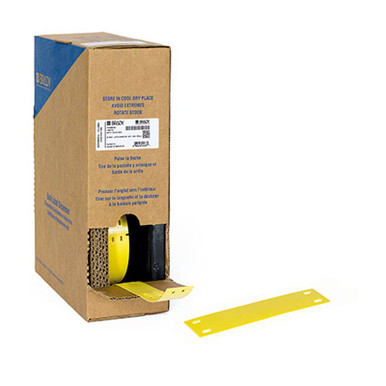 196771 BM71-10x75-7643-YL, BMP71 Rotated HCM Yellow Polyurethane Cable ...