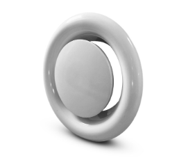 Metal Extract Air Valve 9016 - 100mm (4") Diameter - Flexible Ducting