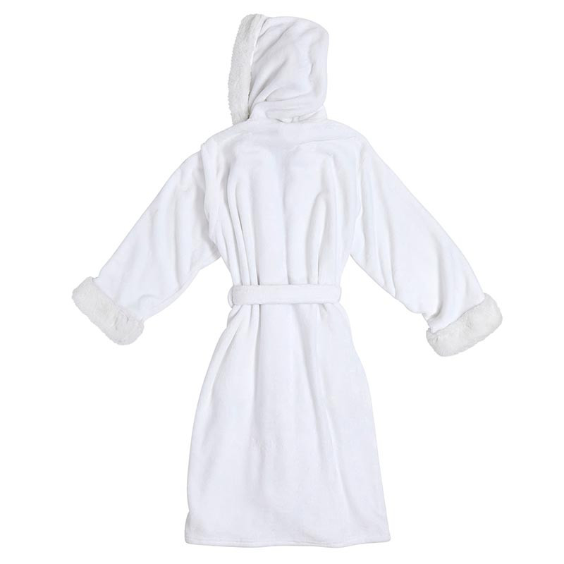 Warm White Cozy Robe - [Wholesale]Bella Sleep + Spa