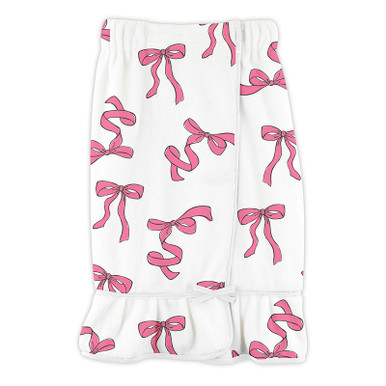 Spa Wrap - Pink Bows - [Wholesale]Bella Sleep + Spa