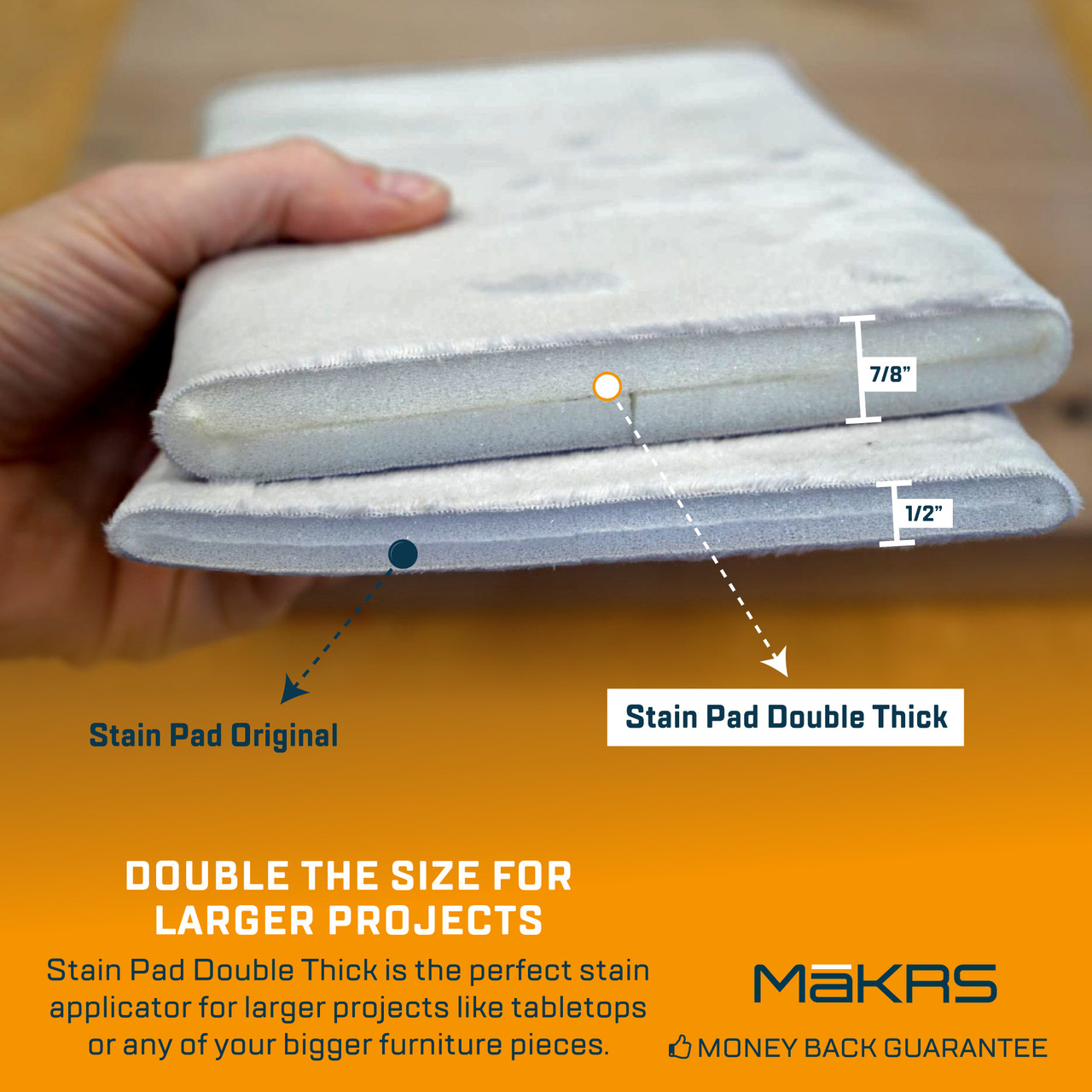 MaKRS Stain Pad Double Thick