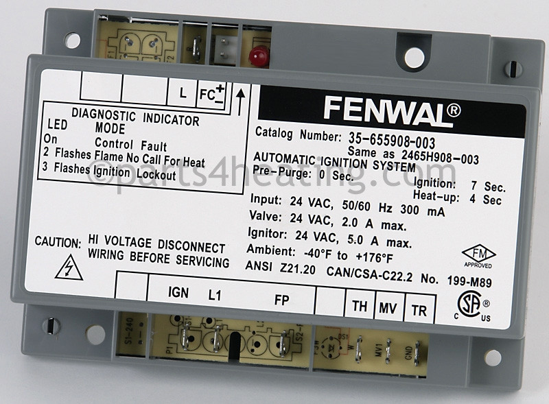 Fenwal 35-655908-003 Ignition Control Board - 1877ForParts.com